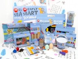 The Micador early stART range of arts & crafts