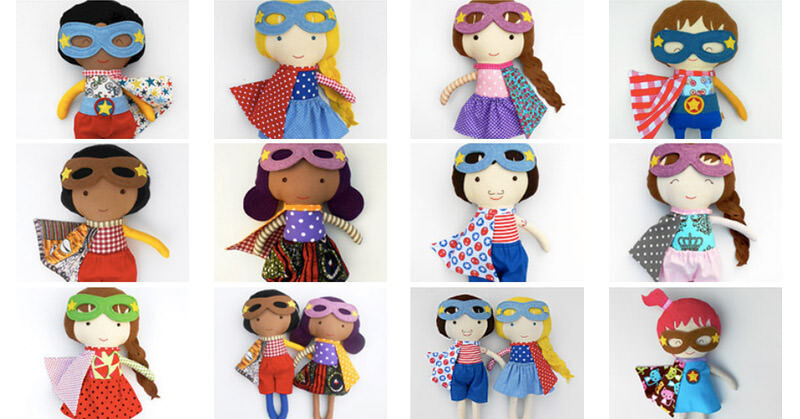 Bam! Pow! Gorgeous superhero rag dolls save the day! | Mum's Grapevine