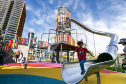 Big thrills at Wulaba Park playground