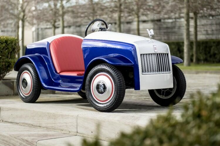 The mini Rolls-Royce taking sick kids for a spin