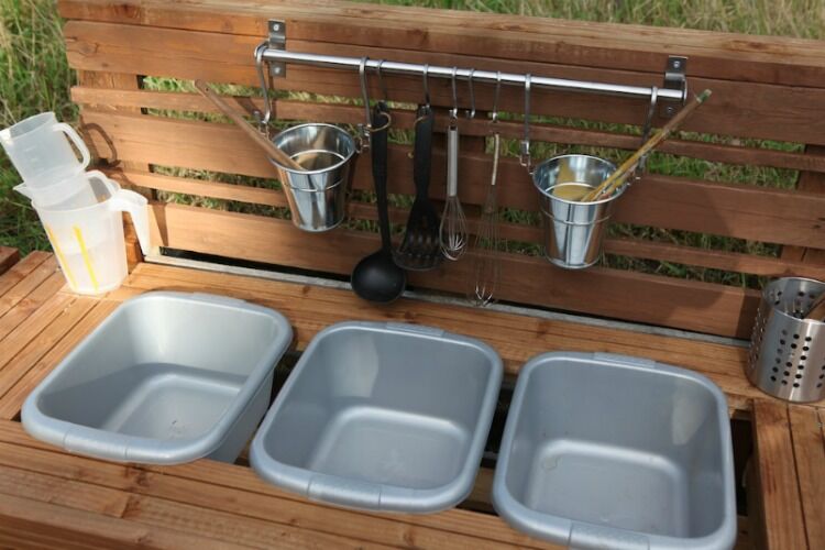 12 ingredients for creating the ultimate mud kitchen
