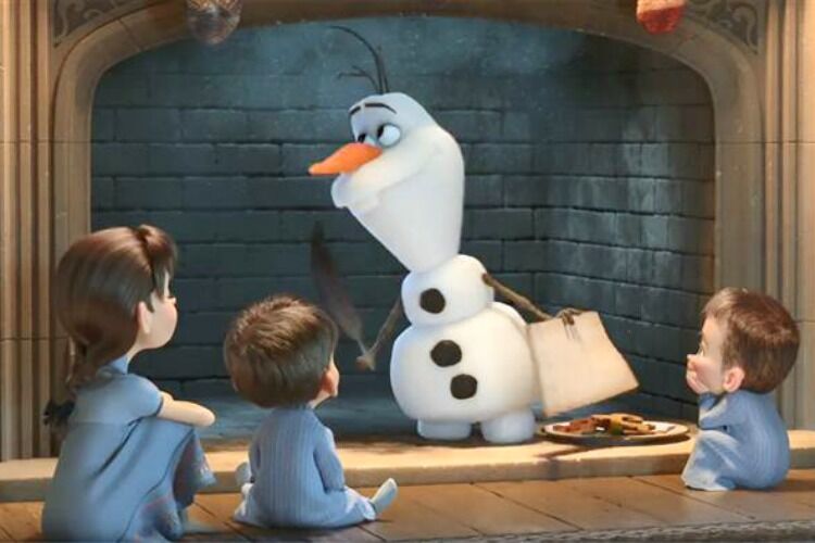 Sneak peek at the new Olaf's Frozen Adventure movie