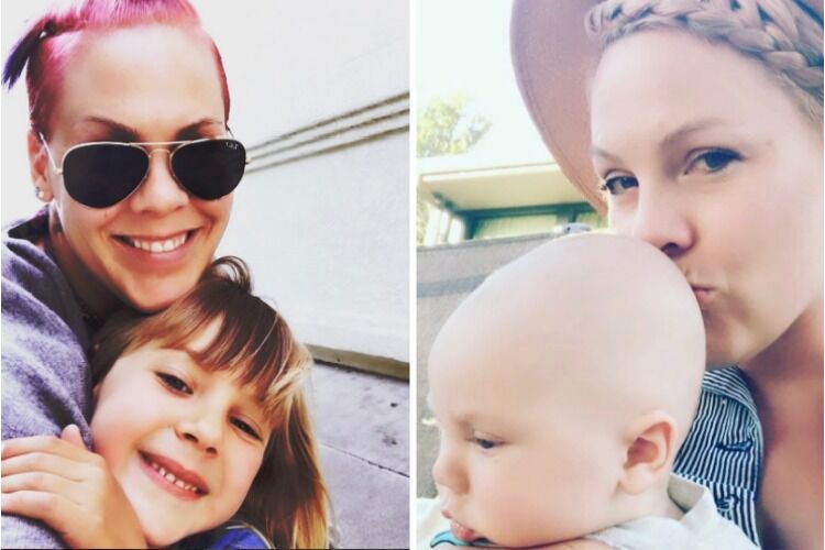 Pink's pregnancy & baby journey