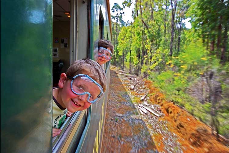 8 places to ride a train in Western Australia with kids | Mum's Grapevine