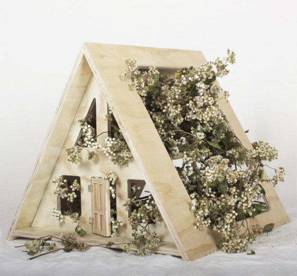 Make-believe dreams come true with A-frame doll houses