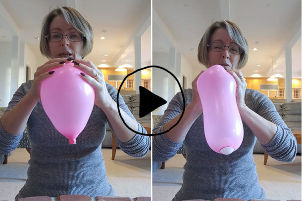 Labour Explained: Balloon & Ping Pong Ball Demo