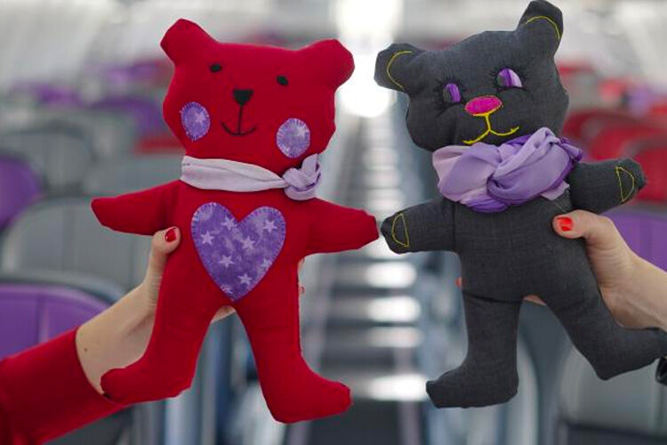 Virgin Australia teddy bears helping kids in need