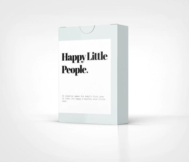 Happy Little People: Creative Card Game for Baby's First Year