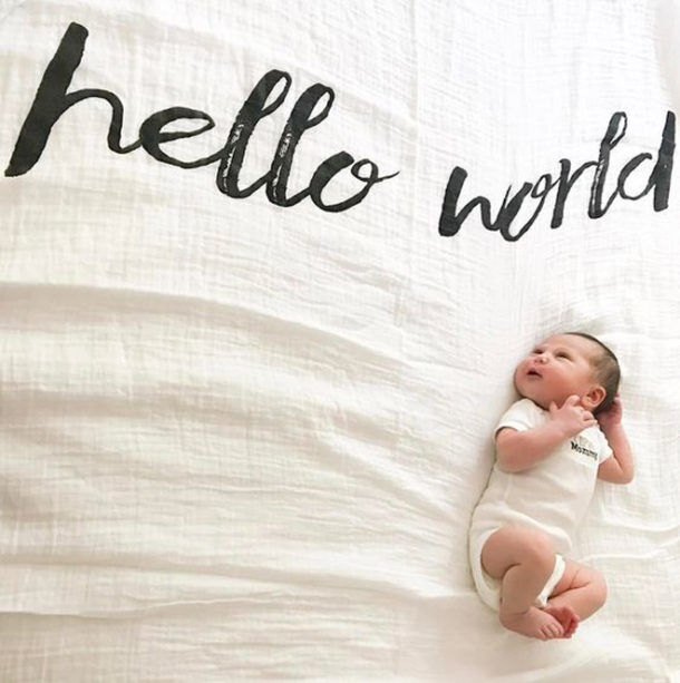 12 beautifully unique birth announcements | Mum's Grapevine