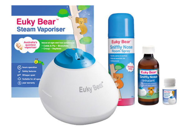 WIN 1 of 3 Euky Bear Steam Vaporiser Bundles worth $102