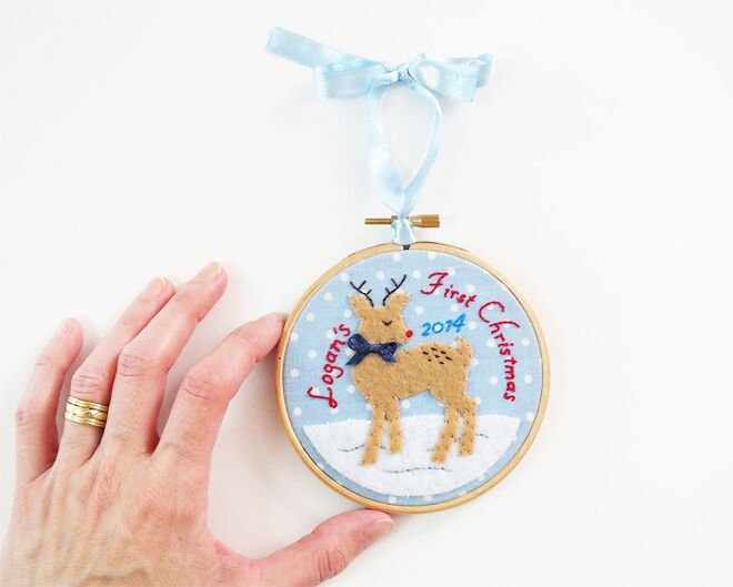 12 adorable baby's first Christmas decorations