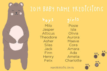 Top baby name predictions 2019