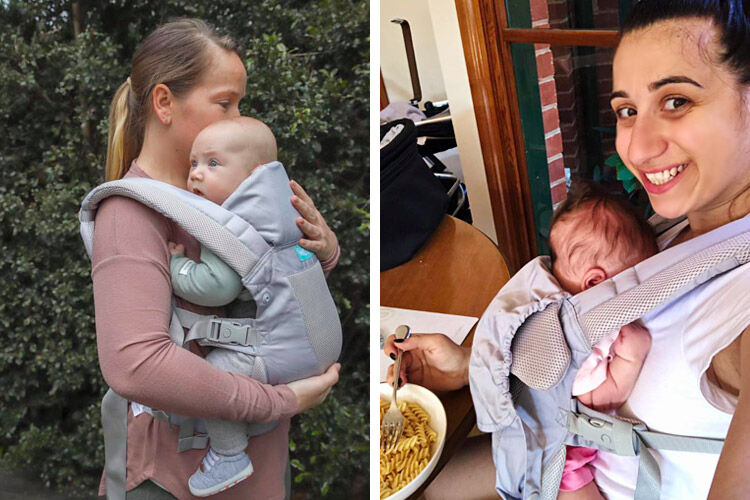 Mums Review MOBY Move All-Position Baby Carrier