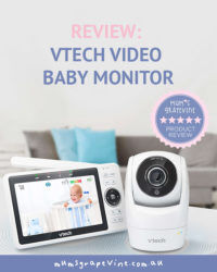 REVIEW: VTech RM5762 video monitor | Mum's Grapevine