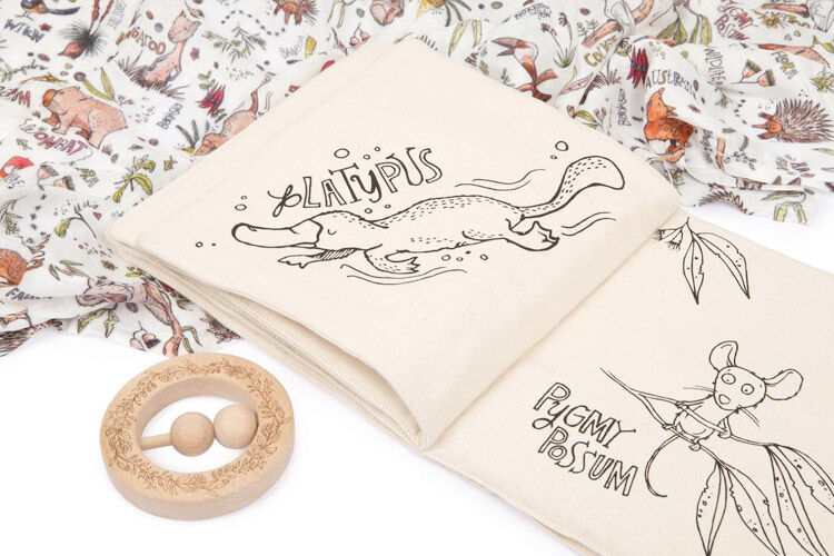A Perfect Cloth Book for Little Possums