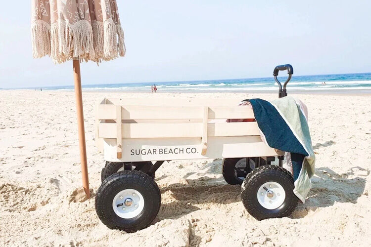 12 reliable beach trolleys and wagons for summer | Mum's Grapevine