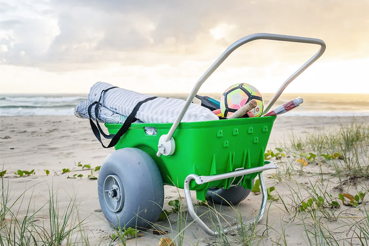 12 reliable beach trolleys and wagons for summer | Mum's Grapevine