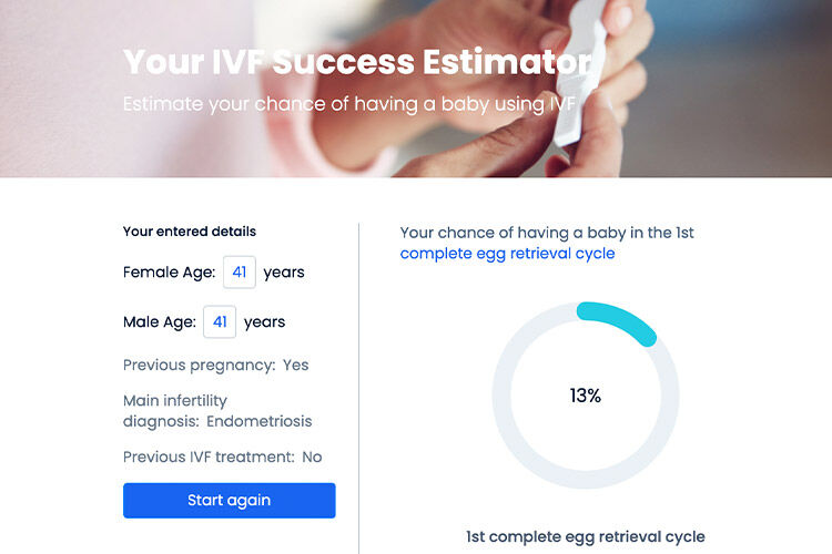 New Australian website predicts chance of IVF success