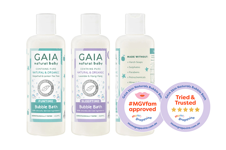 Mums Review GAIA Skin Naturals Bubble Bath (for Sensitive Skin)