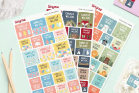 11 of the Best (and Stickiest) Kids Name Labels