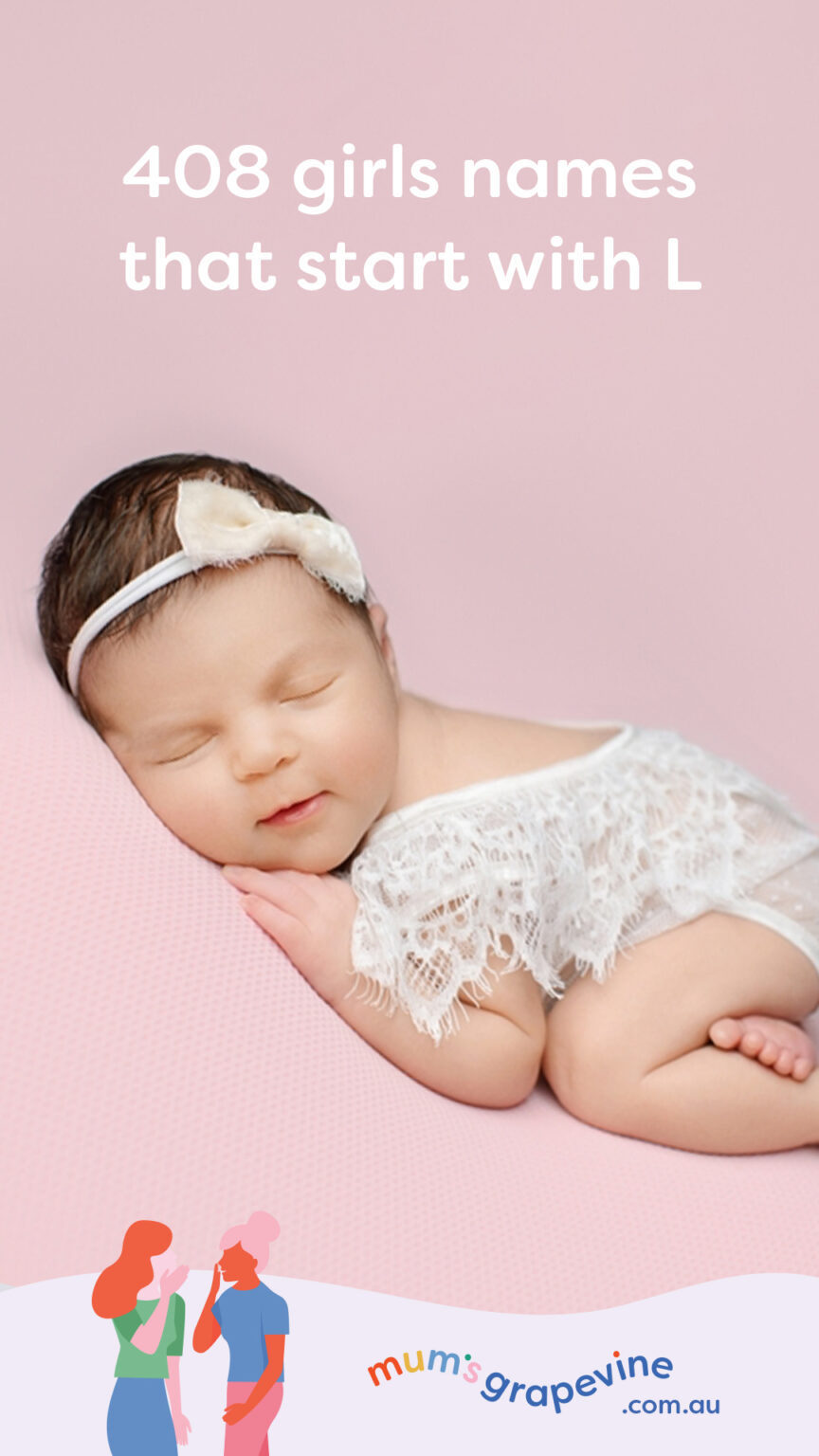 408 Girl Names Starting With L