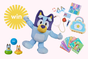 WIN 1 of 3 Bluey Dance & Play prize packs