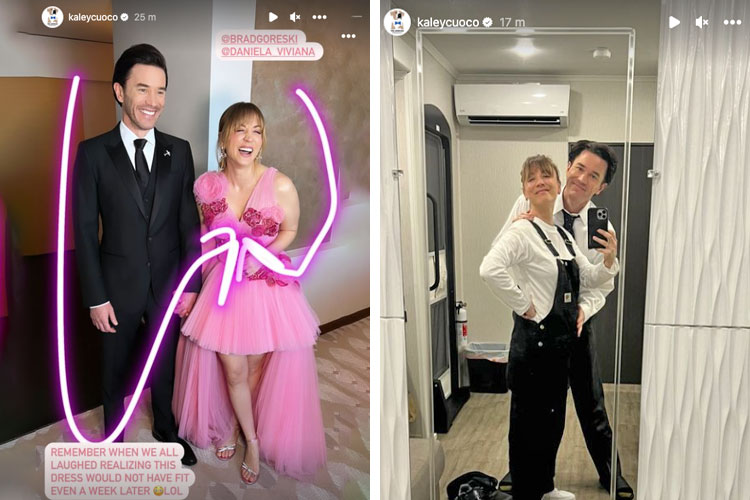 Kaley Cuoco's pregnancy & baby journey