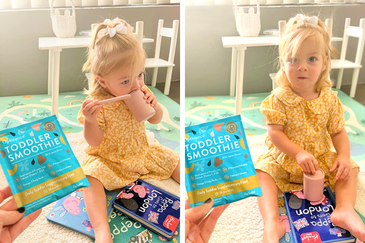 Review: Optivance Toddler Smoothie for fussy eaters